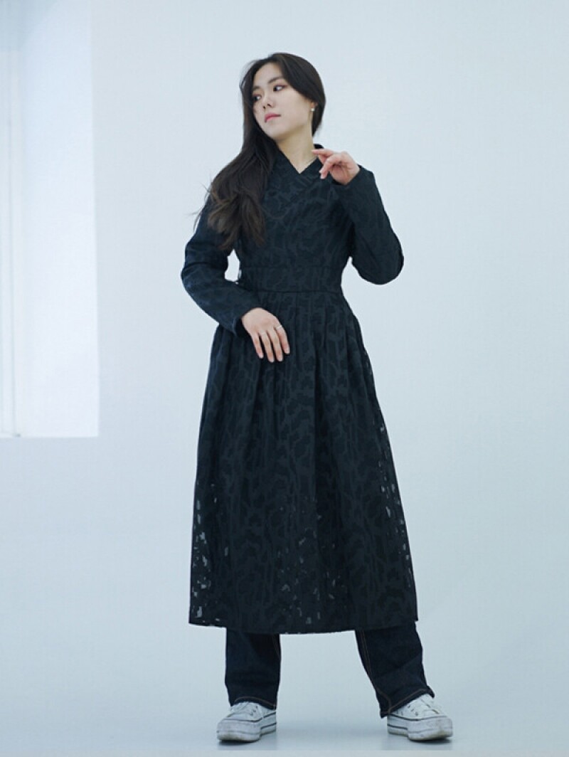 NABIM 나빔 스틸 셔링 카키원피스 철릭 NABIM - 오직 트렁크쇼에서만